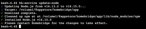 Cannot Update Node Npm Issue 70 Homebridge Homebridge Syno Spk