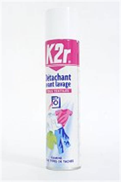 Test comparatif de détachants textile K2R détachant avant lavage