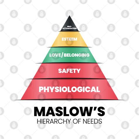 Maslow S Hierarchy Of Needs Maslows Hierarchy Of Needs T Shirt