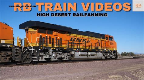 Rb Evening Train Video Bnsf Eb Q Train Mp Needles Sub