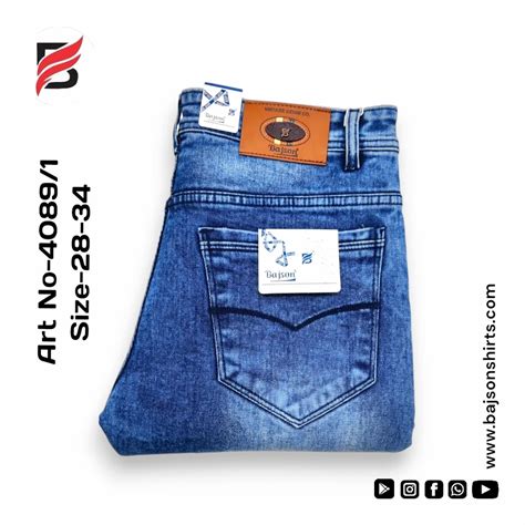 Regular Fit Faded Branded Men S Denim Jeans Blue At Rs 505 Piece In