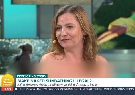 Good Morning Britain Shock As Naked Woman Appears In The Studio The Sun