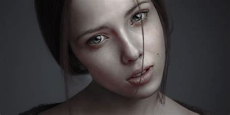 Portrait Of Woman D Art By Pasquale Giacobelli Zbrushtuts