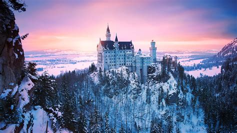 Winter Castle Desktop Wallpapers Wallpaper Cave