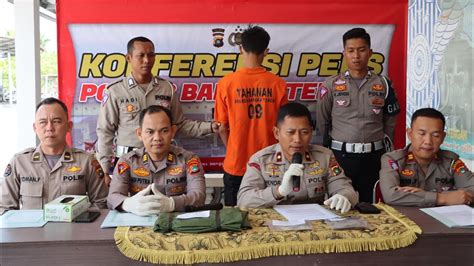 KONFERENSI PERS TINDAK PIDANA LAKA LANTAS POLRES BANGKA TENGAH YouTube