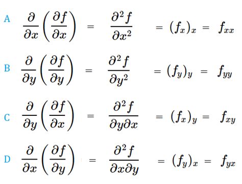 mixed derivative partial iterated statistics how to