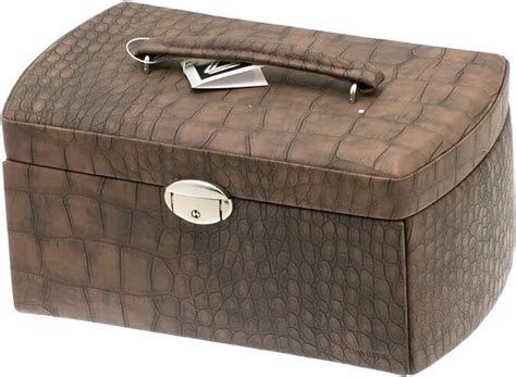 Davidts Schmuckkästchen Schmuckkasten SchmuckboxCaiman braun eBay