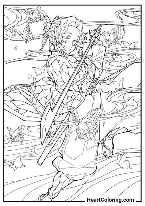 Disegni Di Demon Slayer Da Colorare E Stampare