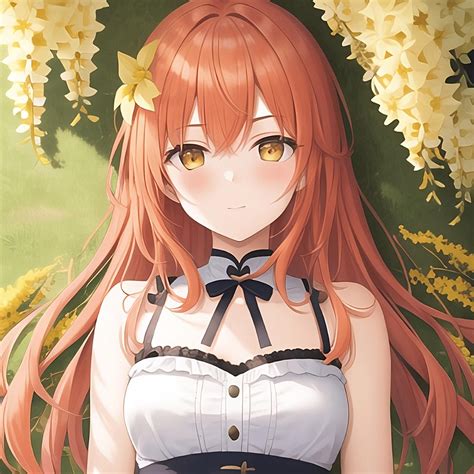 Girl With Orange Hair By Krzychumen On Deviantart