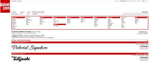 3 sites pour télécharger des Fonts police décriture gratuites Blog
