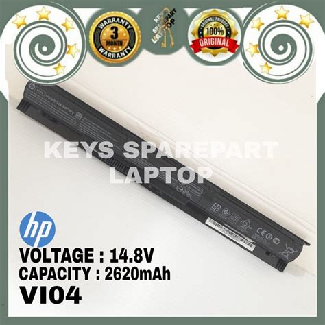 Jual Baterai Battery Batre Original Laptop HP VI04 V104 VIO4 V1O4