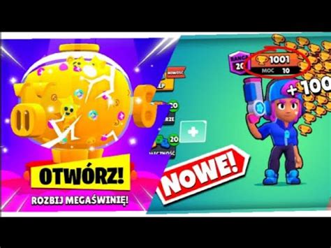 Otworzyłem Mega Świnie w Brawl Stars i stało się TO oraz zdobyłem 24k