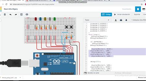 programación en arduino Presionar un botón y generar una secuencia de