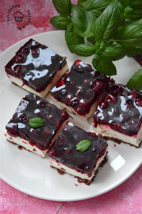 Ciasto Czeska wiśnia super ciasto bez pieczenia Kulinarne Przeboje