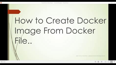What Is Dockerfile How To Create Build Dockerfile Dockerfile
