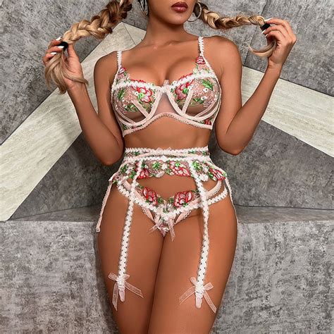 Jual Vanya The Label Bra Set Sexy Lingerie Garter Belt Pakaian Dalam