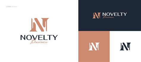 Abstract And Beautiful Letter N Logo Design With Minimalist Concept For