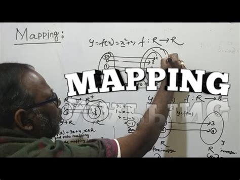 Mapping Mapping And Function In Math Class B Sc Mapping And