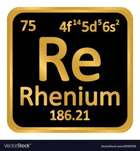 Rhenium Definition Facts Symbol Discovery Properties Off