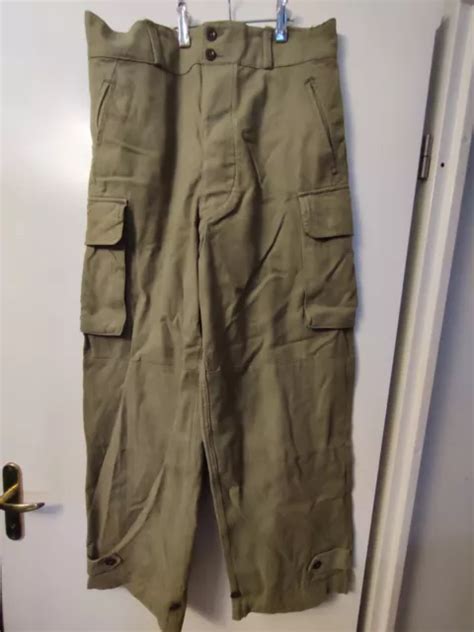 PANTALON MILITAIRE TTA Modèle 47 TAP Para Armée Française Guerre