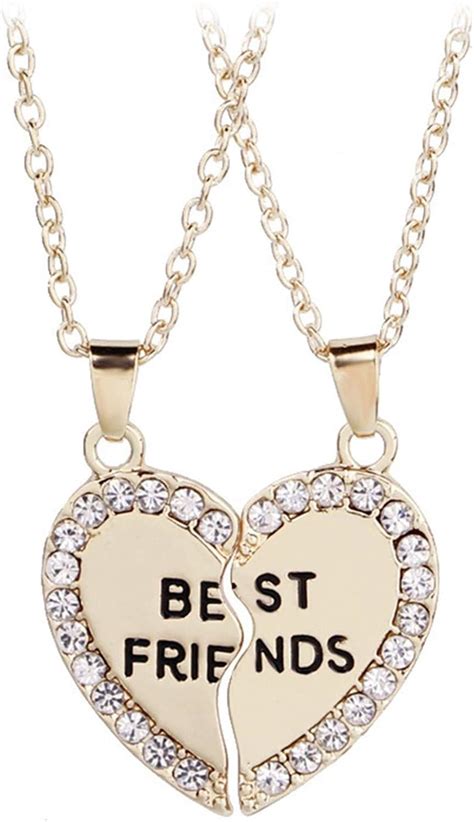 Amazon Airlove BFF Friendship Necklace For 2 Best Friend