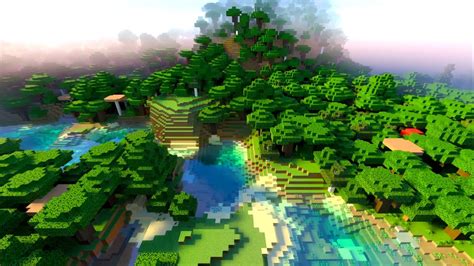 Minecraft Animated Wallpaper 4K RTX Flyover YouTube