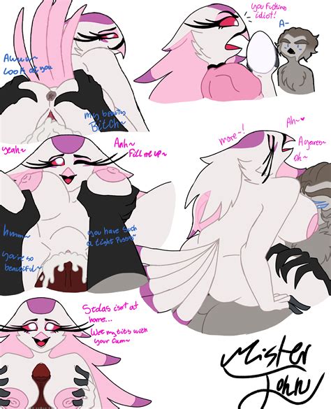 Rule 34 Anthro Ars Goetia Avian Big Breasts Helluva Boss Impregnation Oc Stella Helluva Boss