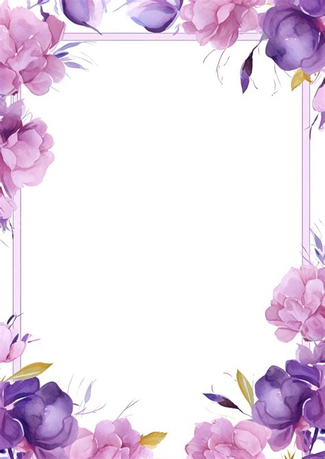 Molduras Para Fotos De Aniversario Flores Para Imprimir Infoupdate Org