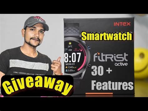 Best Smartwatch INTEX FITRIST ACTIVE 30 Features Ke Sath YouTube