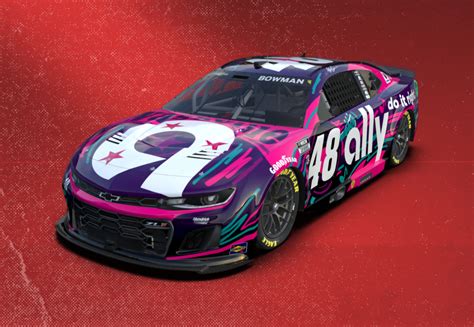 All The Angles Alex Bowmans No Ally Paint Scheme For