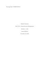 Module 4 SLP Doc Running Head TERMINATION Trident University MGT
