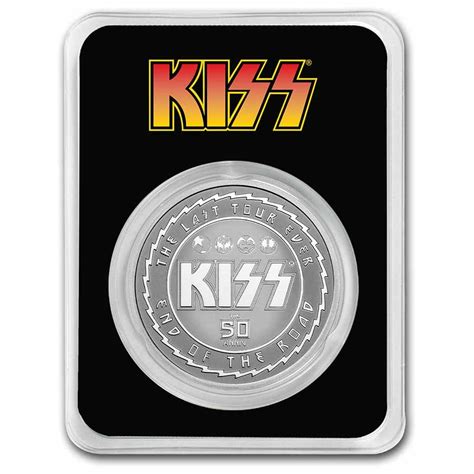 Kiss Moneda De Plata Crypto Metales
