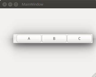 Qt PYQT5 How To Keep Layout When QToolBar Is Floating Stack Overflow