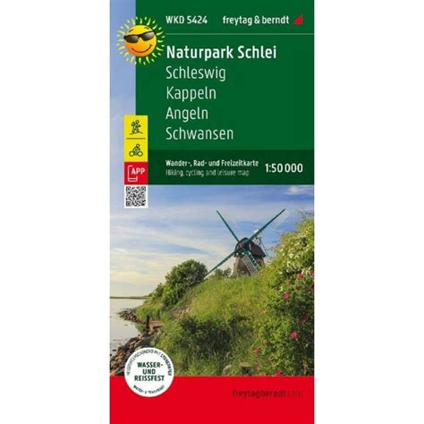 Naturpark Schlei Schleswig Kappeln 1 50 000 LandkartenSchropp De