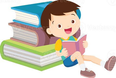 niños leyendo libros 27853227 PNG