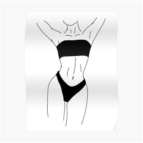 Digital Art Print Nude Drawing Printable Art Black And White Naked