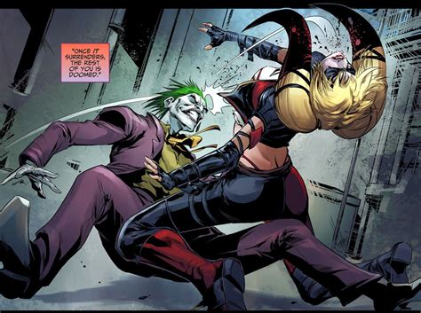 Harley Quinn VS The Joker Injustice Gods Among Us 3 Dc World Joker