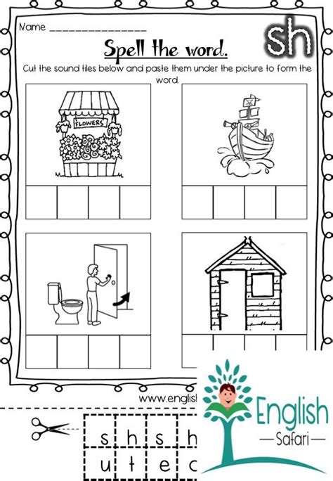 Sh Words Worksheet Worksheets Decoomo