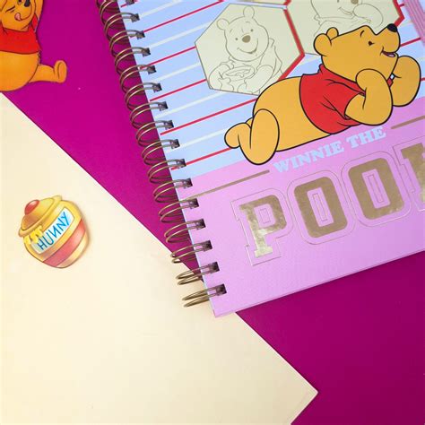 Caderno DAC Smart Colegial Disney Ursinho Pooh Folhas
