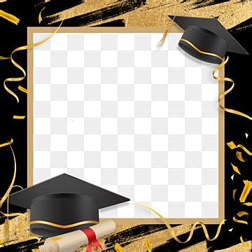 Borde De Pincel De La Temporada De Graduaci N Png Dibujos