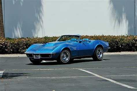 1969 427 青 シボレー クラシック コンバーチブル コルベット l88 筋肉 古い オリジナル アメリカ HD