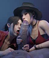 Post 5426502 Ada Wong Batesz Blender Claire Redfield Mr X Resident