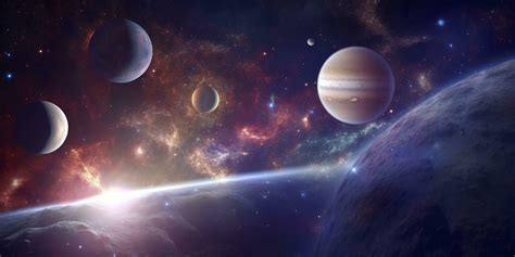 Space Wallpaper Banner Background Stunning View Of A Cosmic Galaxy
