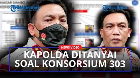 Respon Kapolda Sumut Irjen Panca Simanjuntak Saat Dicecari Pertanyaan