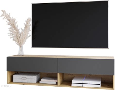 Komoda Rtv Marro D B Artisan Czarny Mat Opinie I Atrakcyjne