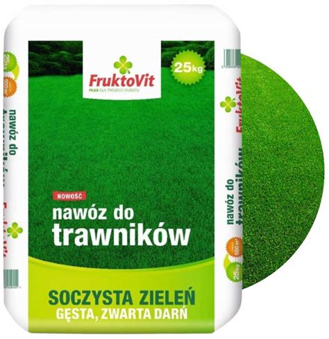 Fruktovit Plus Wiosenny Naw Z Wielosk Adnikowy Do Trawnik W Trawnika