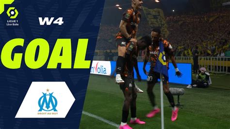 Goal Ismaila SARR 4 OM FC NANTES OLYMPIQUE DE MARSEILLE 1 1 23