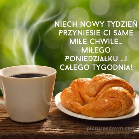 Kartka pozdrowienia na poniedziałek dzień dobry miasto