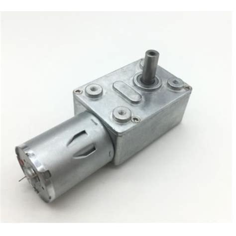 DC 12 Volt 150 tr min réducteur de vitesse à vis sans fin boîte