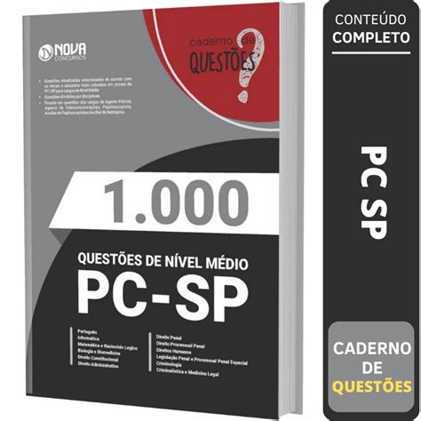 Livro Quest Es Gabaritadas Pc Sp Ensino M Dio No Shoptime